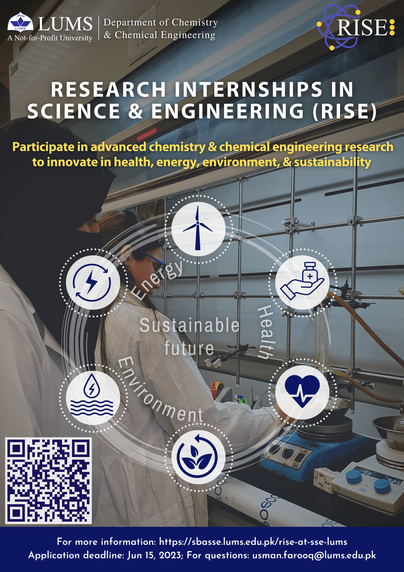 Research Internships in Science and Engineering (RISE) | SBASSE