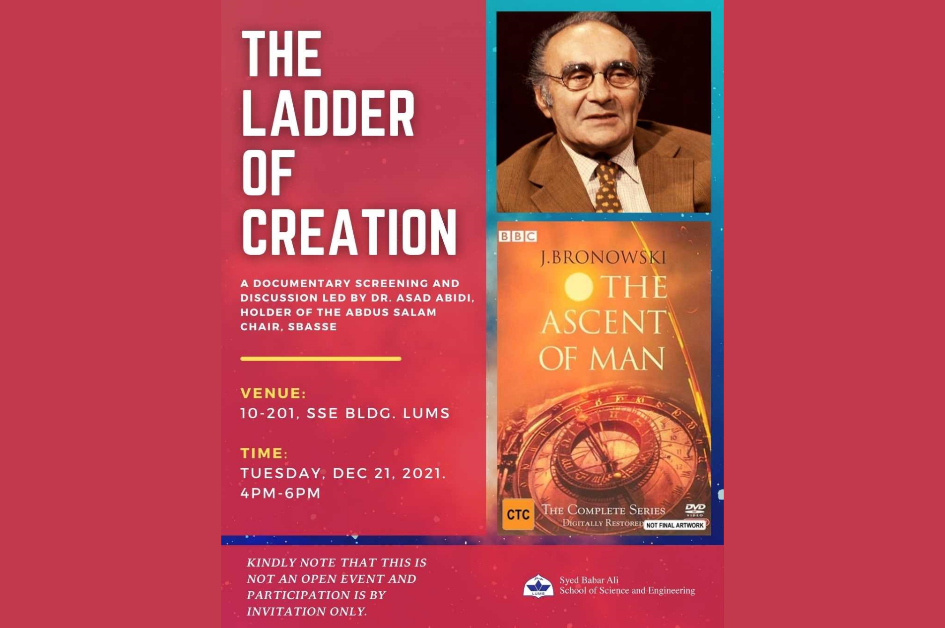 Documentary Screening and Conversation Around "The Ladder of Creation ...