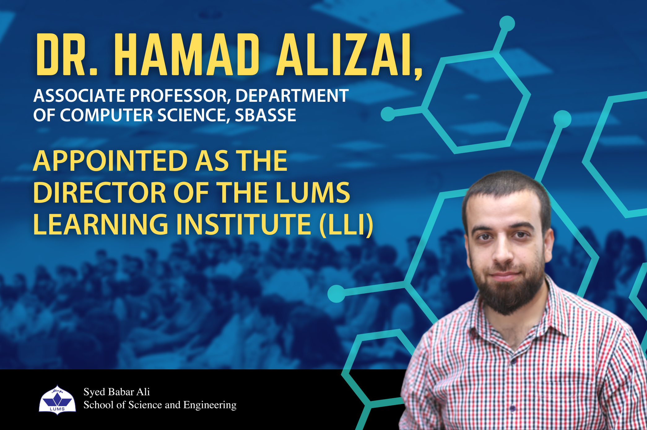 New Appointment - Director, LUMS Learning Institute | SBASSE